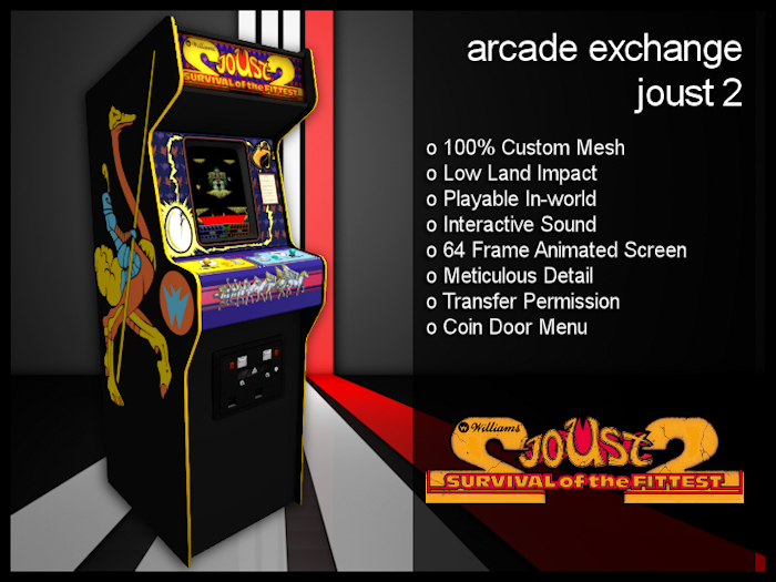 Second Life Marketplace - [AMG] Arcade Exchange - Joust 2